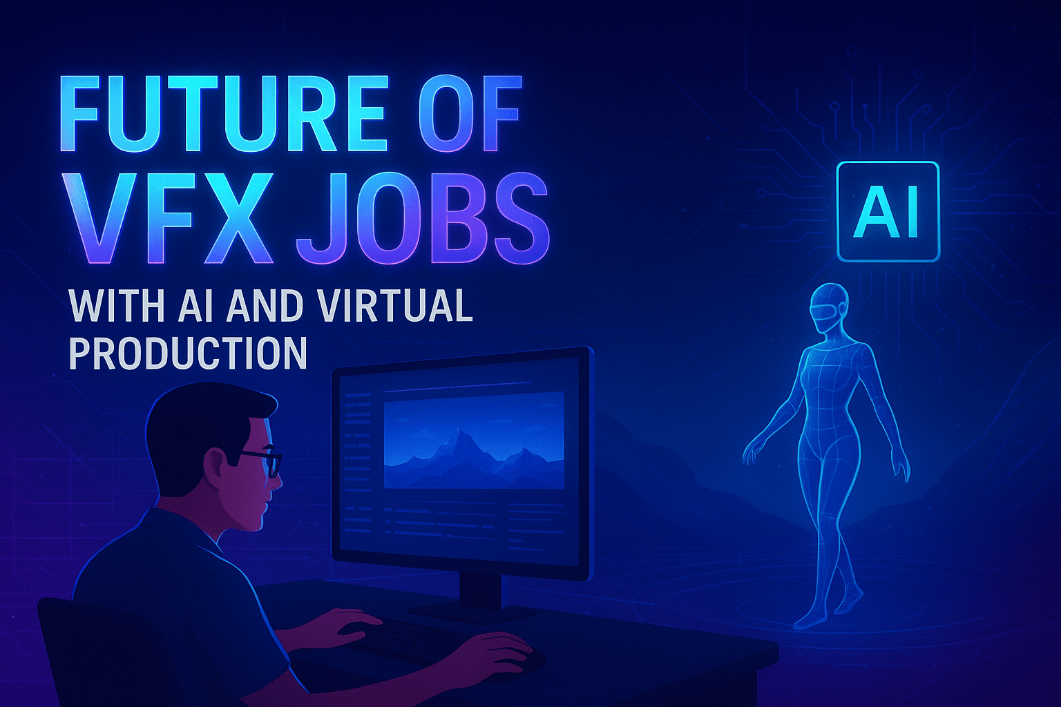 Bright Future of VFX Jobs with AI & Virtual Production | Career Trends 2025