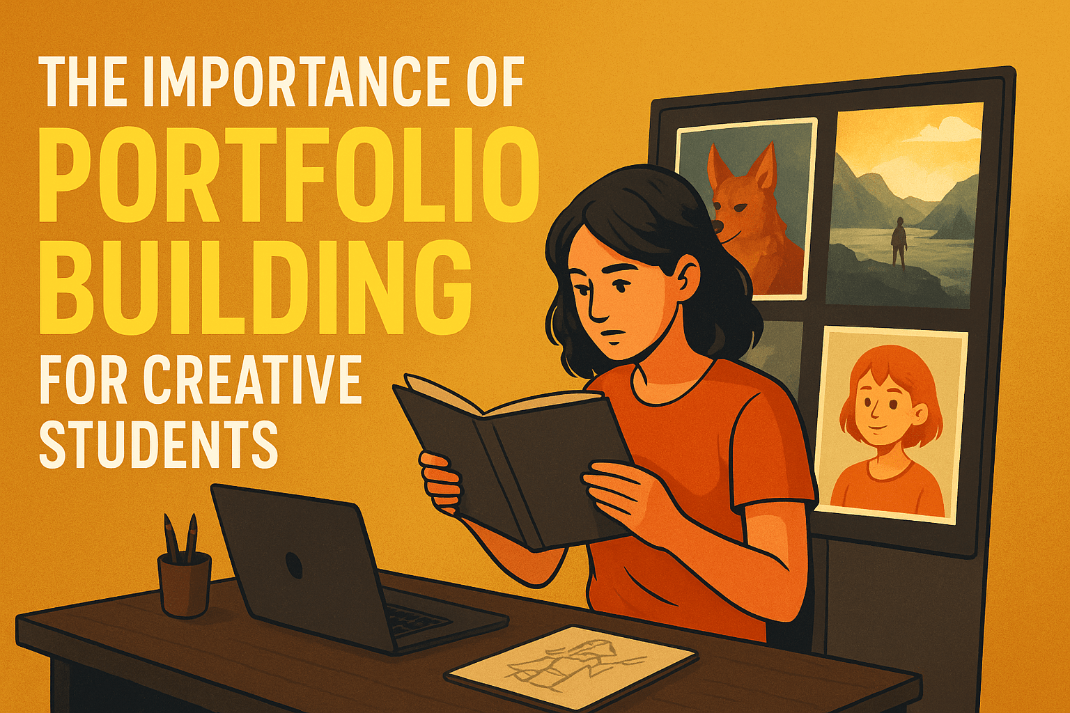 10 Powerful Guide to Portfolio Building for Creative Students | Build a ...