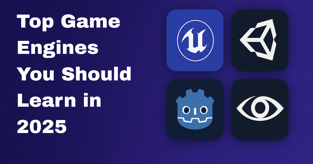 10 Best Game Engines 2025 to Learn | Build Your Game Development Career