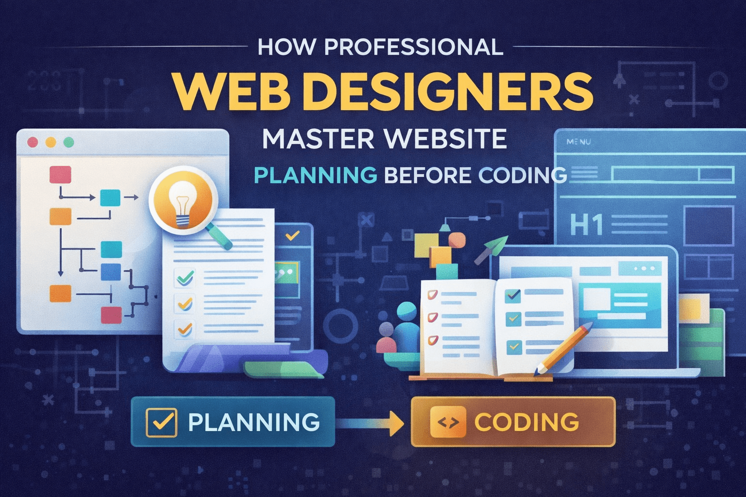Website Planning Before Coding: How Professional Web Designers Master It