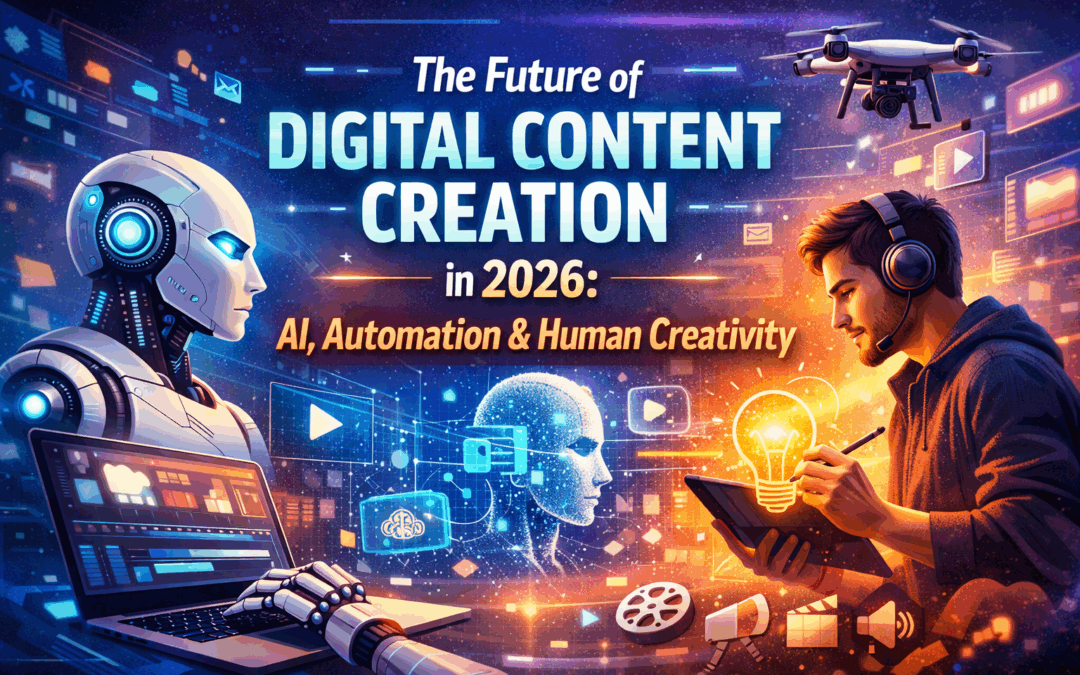The Future of Digital Content Creation in 2026: AI, Automation & Human ...